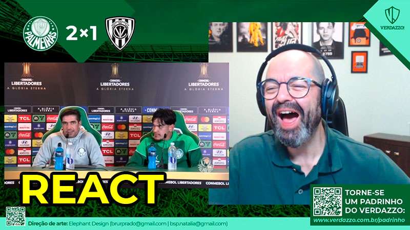 REACT - Coletiva Abel Ferreira - Palmeiras 2x1 Independiente Del Valle