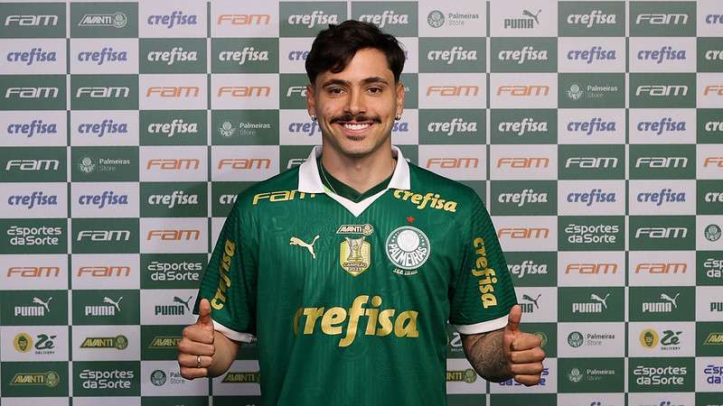 Mauricio é apresentado e não esconde felicidade em jogar pelo Palmeiras ...